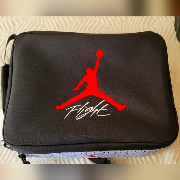 Jordan | Bags | Nike Air Jordan Shoe Box Bag Black Cement Wolf Grey ...